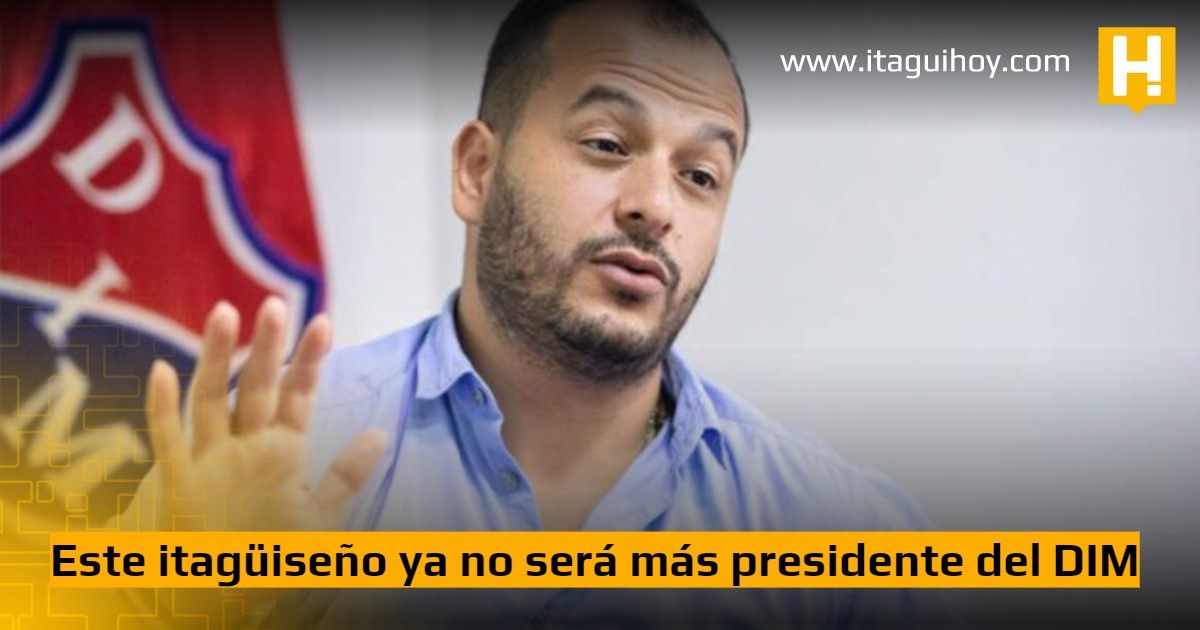 El itagüiseño Daniel Ossa ya no será más el presidente del Deportivo ...